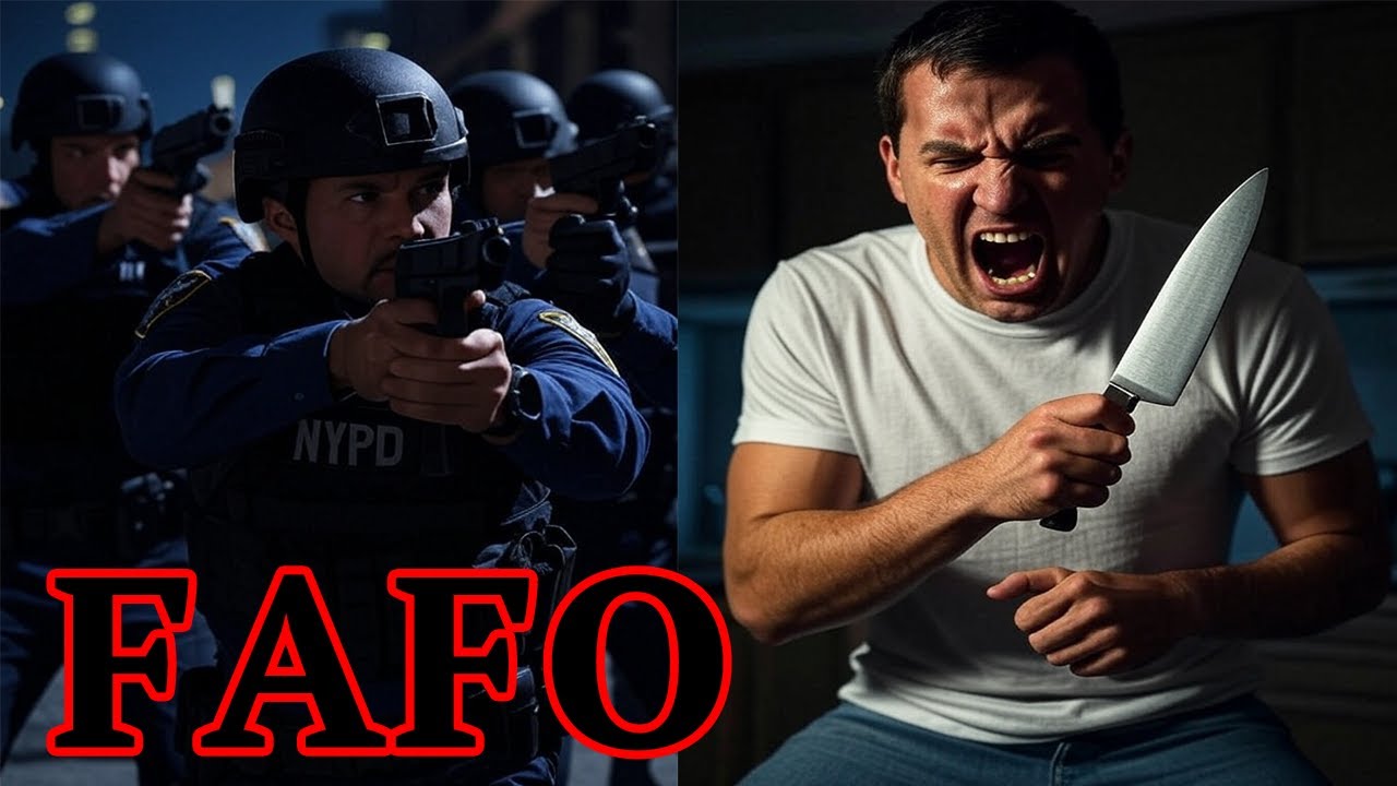 He FINDS OUT when his BRAINS ARE BLOW OUT by the Police! FAFO! - YouTube