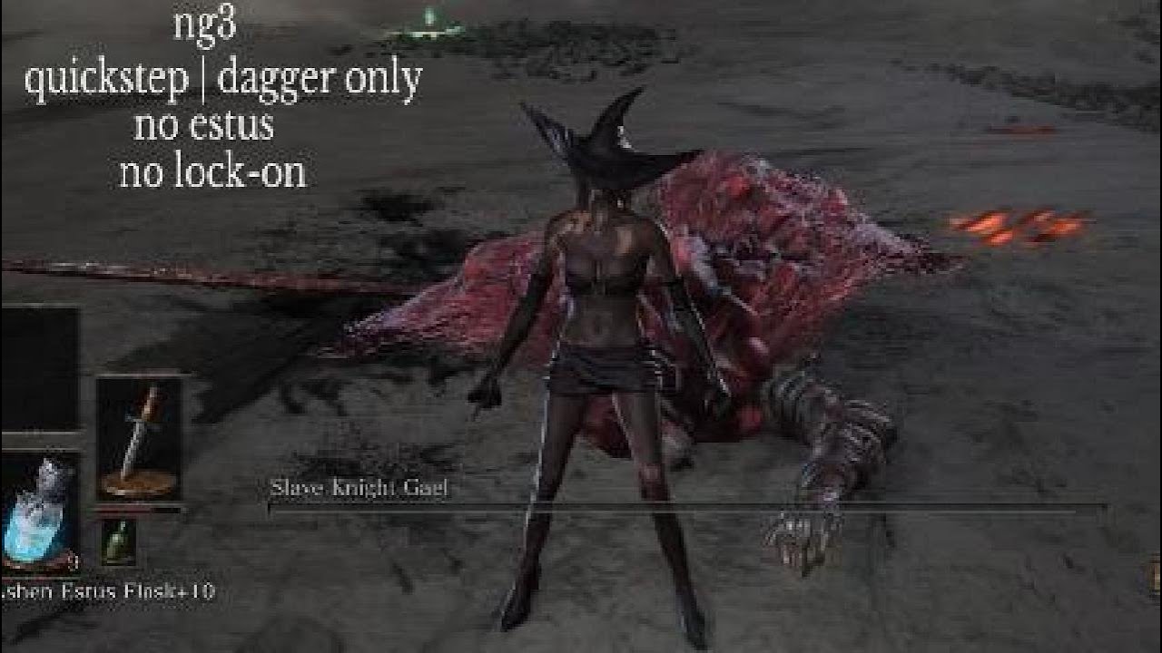 bullying slave knight gael | ds3 - YouTube