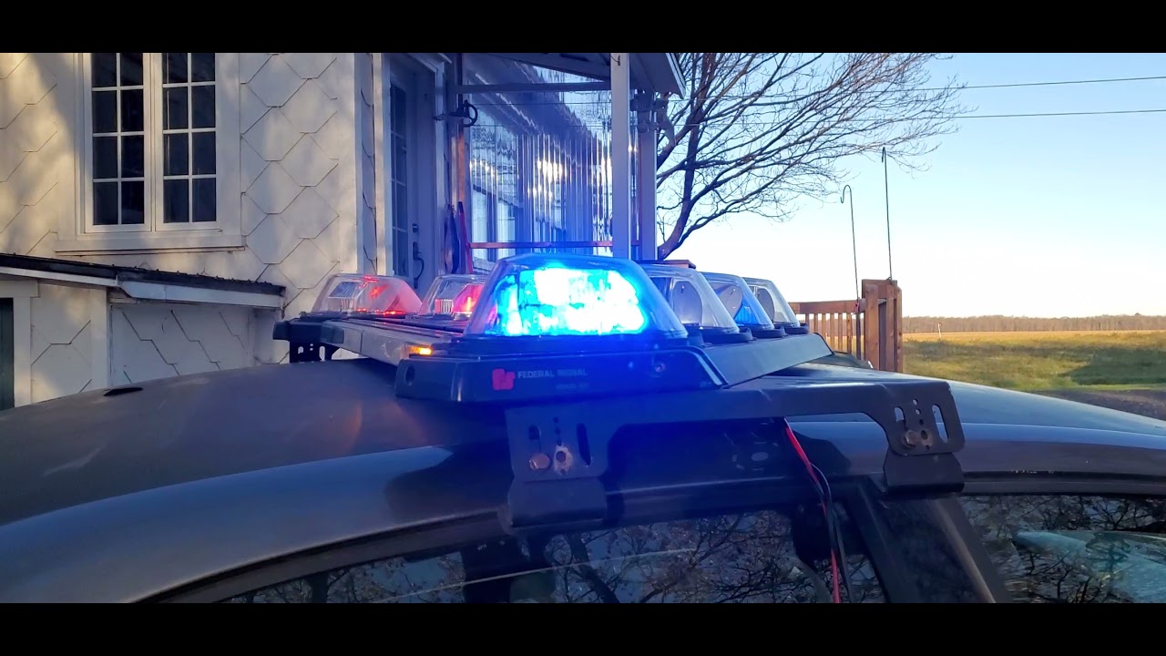 Fédéral Signal Vision Slr - YouTube