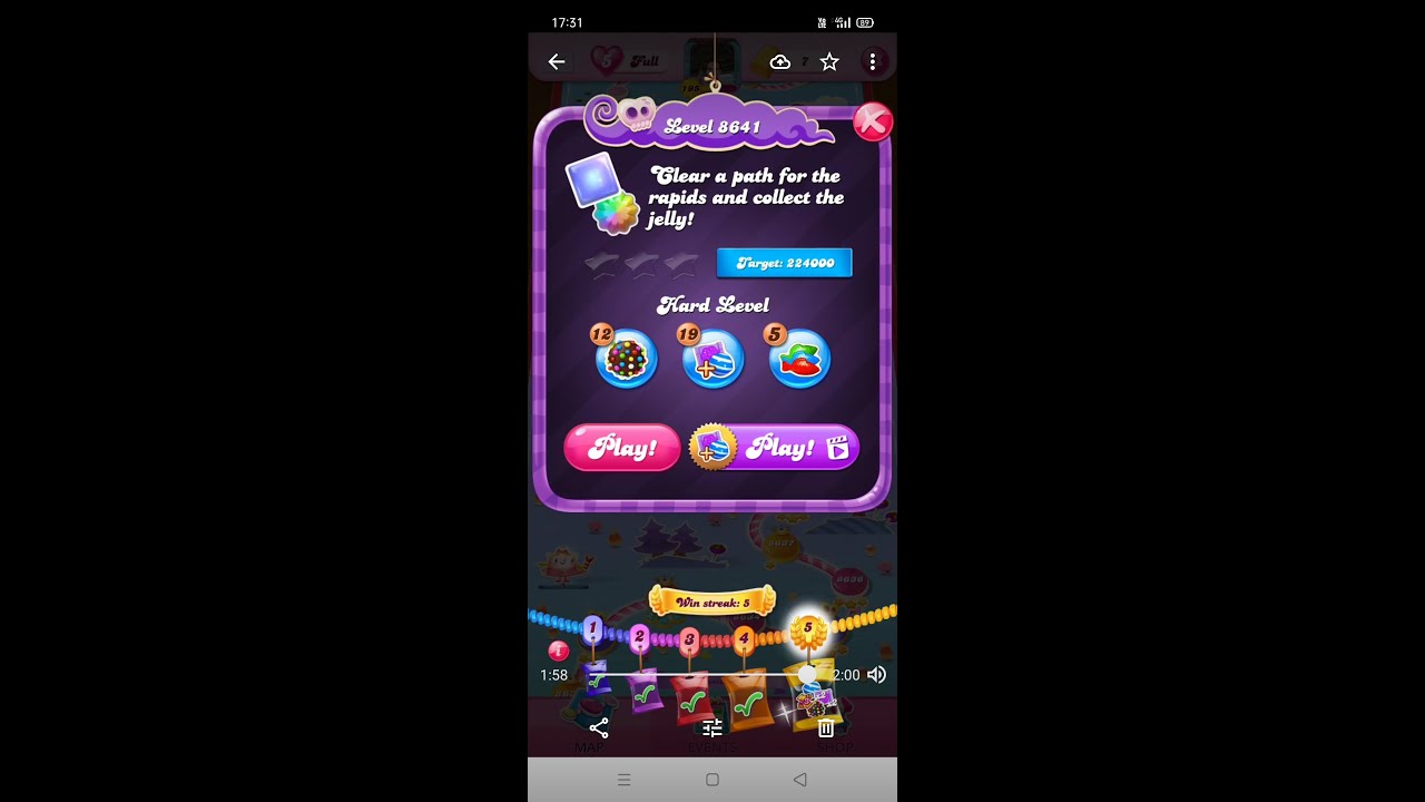 Candy crush today high level | 8640 current level - YouTube