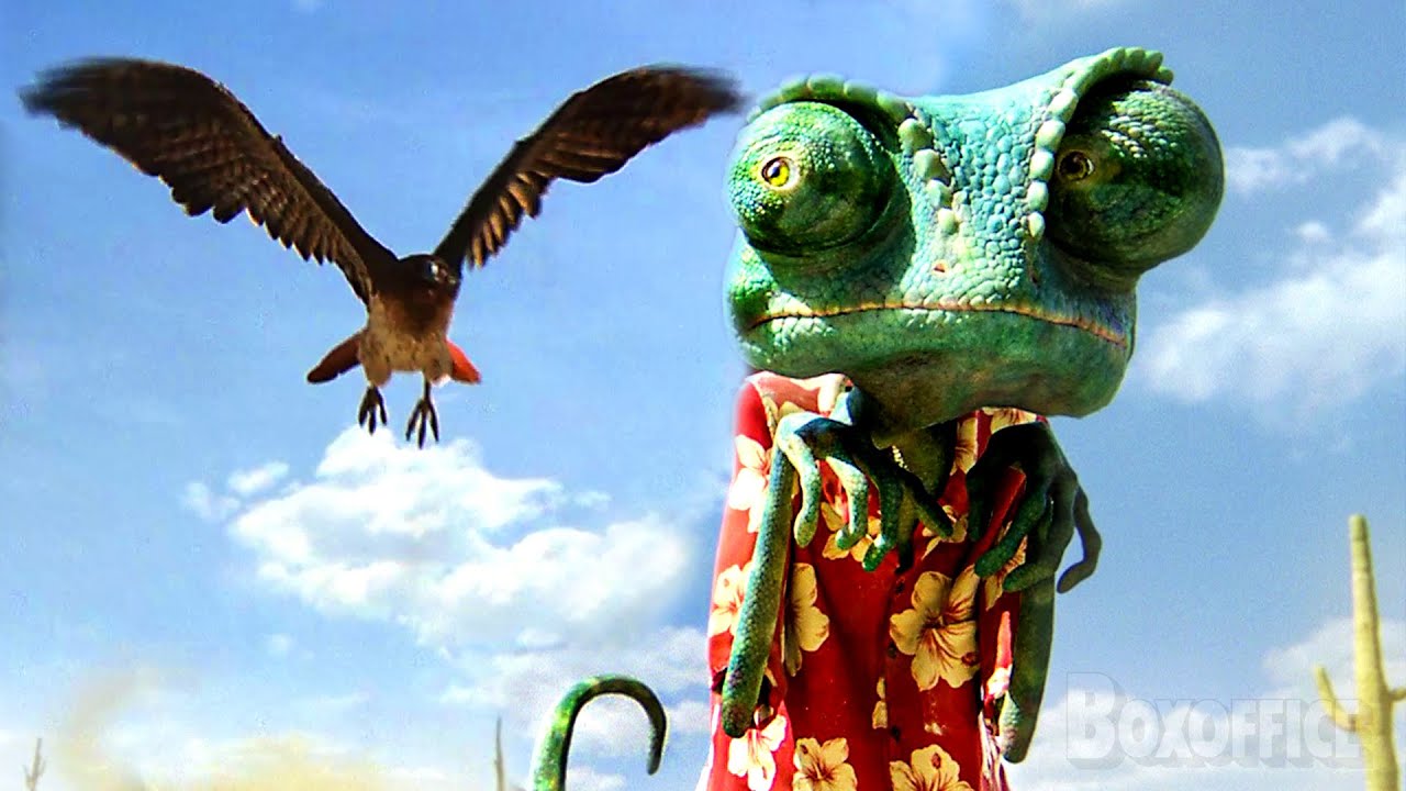 Rango vs O Falcão | Rango | Clipe - YouTube