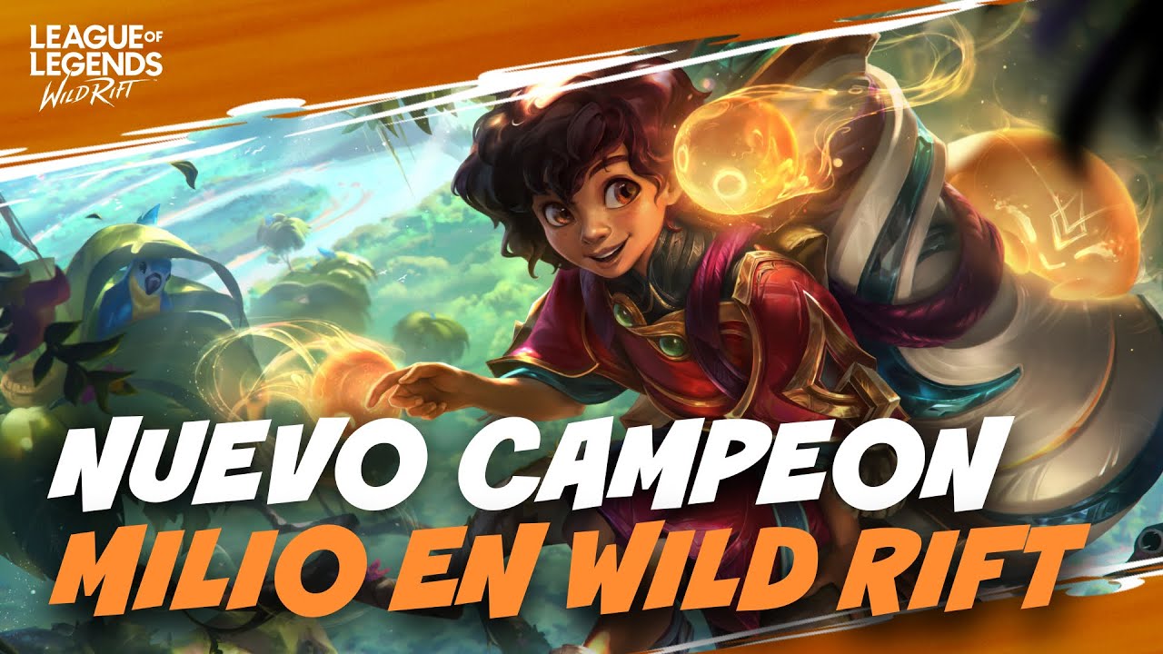 MILIO LLEGA A WILD RIFT! UN SOPORTE PECULIAR PARA ASISTIR AL EQUIPO ...
