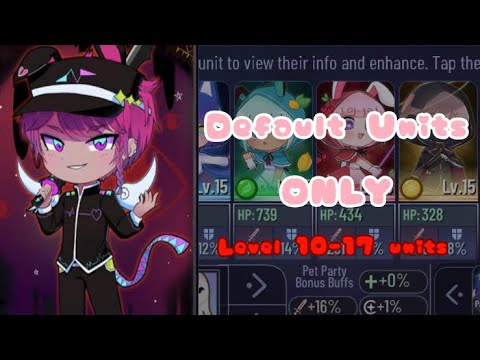 How to beat shadow neon (Gacha club) with default units ONLY - YouTube