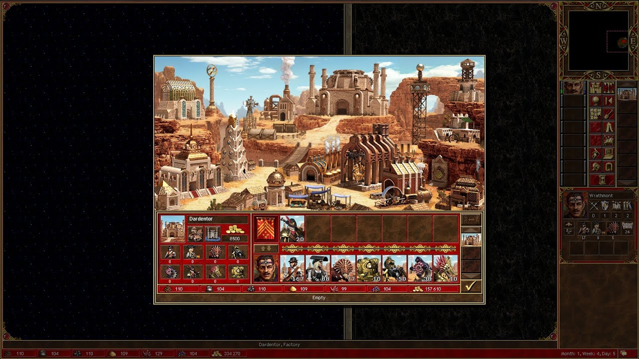 Fully built Factory town with all units and Grail - YouTube