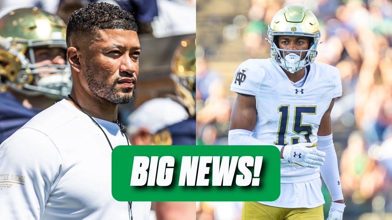 Notre Dame football INSIDER: Positive injury news! CJ Carr & Leonard ...