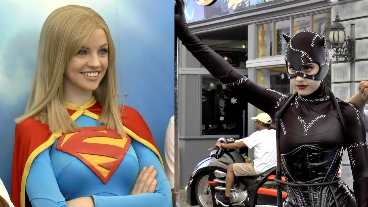 Characters Movie World Gold Coast 2017 - YouTube