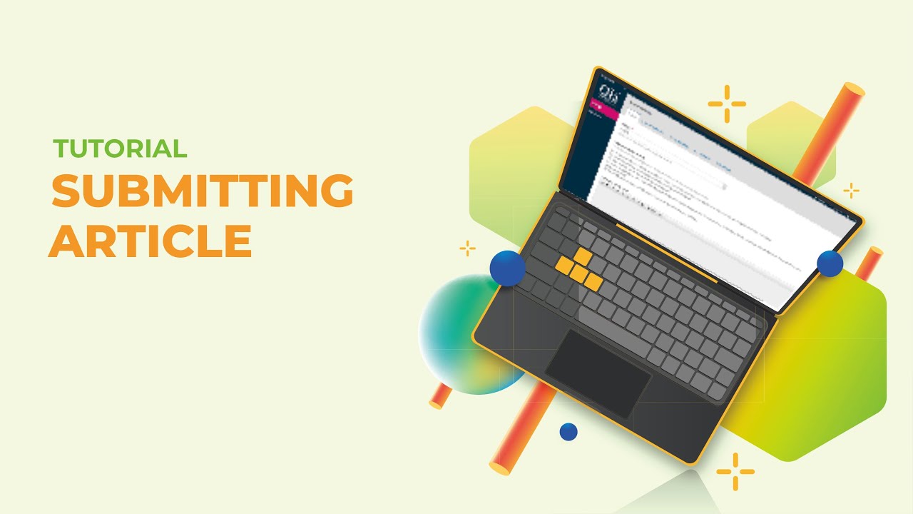 Tutorial Submitting Article - YouTube