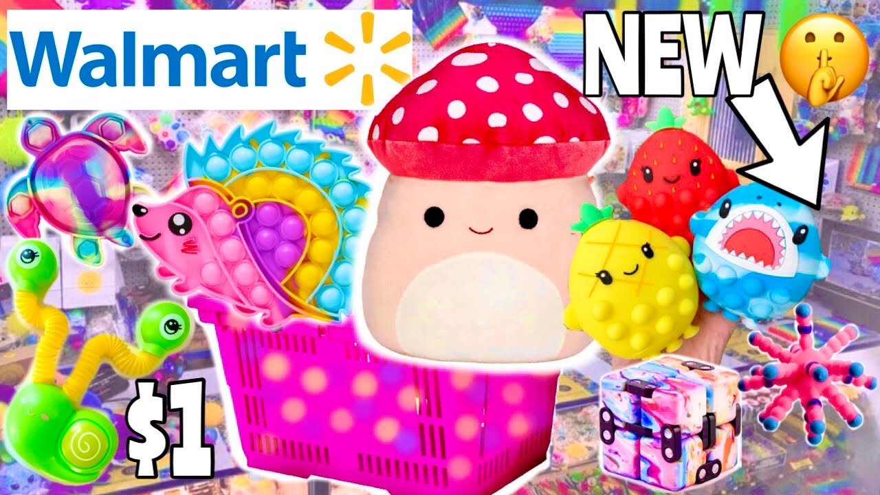 MULTICOLOR ONLY FIDGET SHOPPING! 🌈🍄*MUST SEE* NO BUDGET FIDGET SHOPPING ...