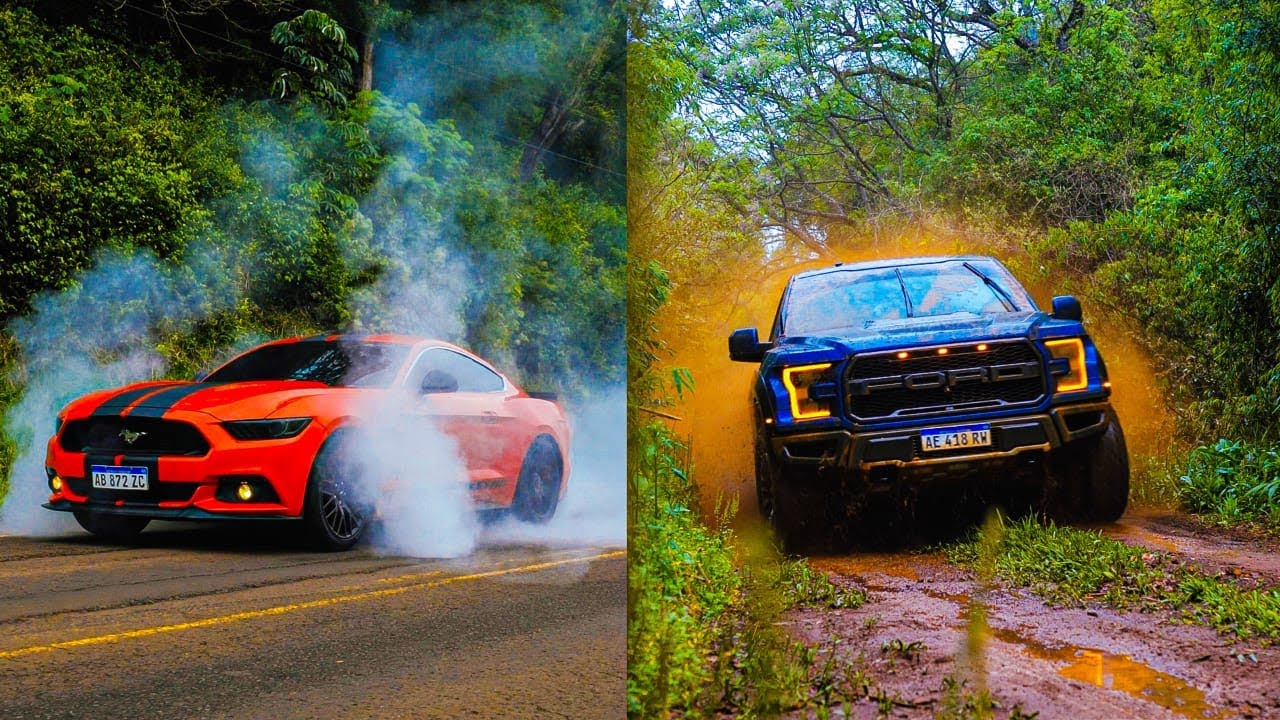 El COMBO PERFECTO de FORD | MUSTANG & RAPTOR F150 - YouTube
