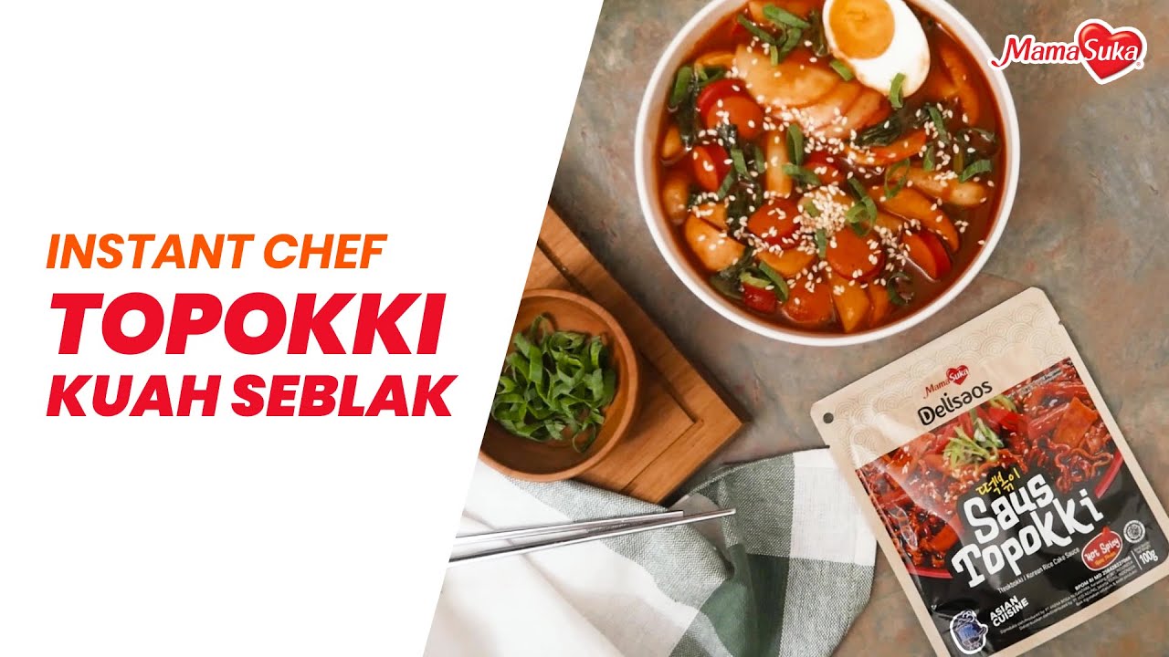 Cara Membuat Topokki Kuah Seblak, Simpel dengan Topokki Instant ...