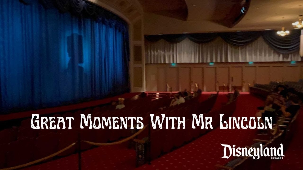 The Disneyland Story presenting Great Moments with Mr. Lincoln ...