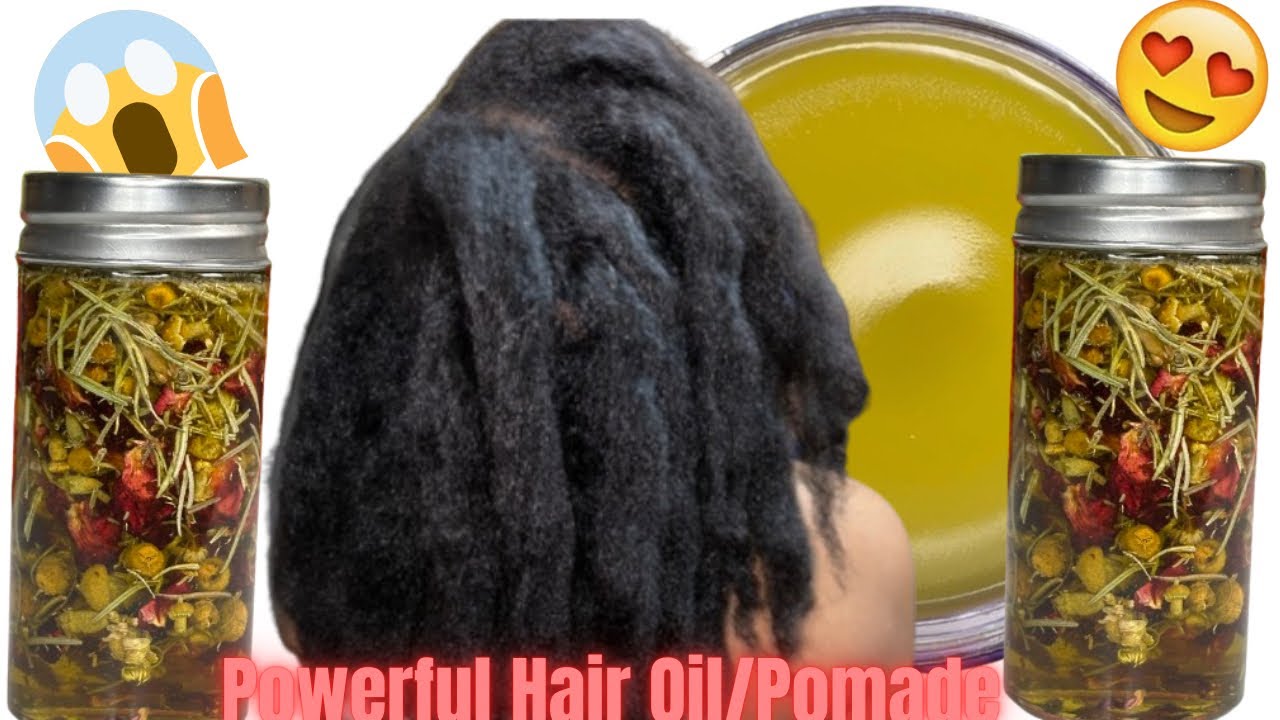 The potent hair oil and pomade that promote rapid hair growth - YouTube