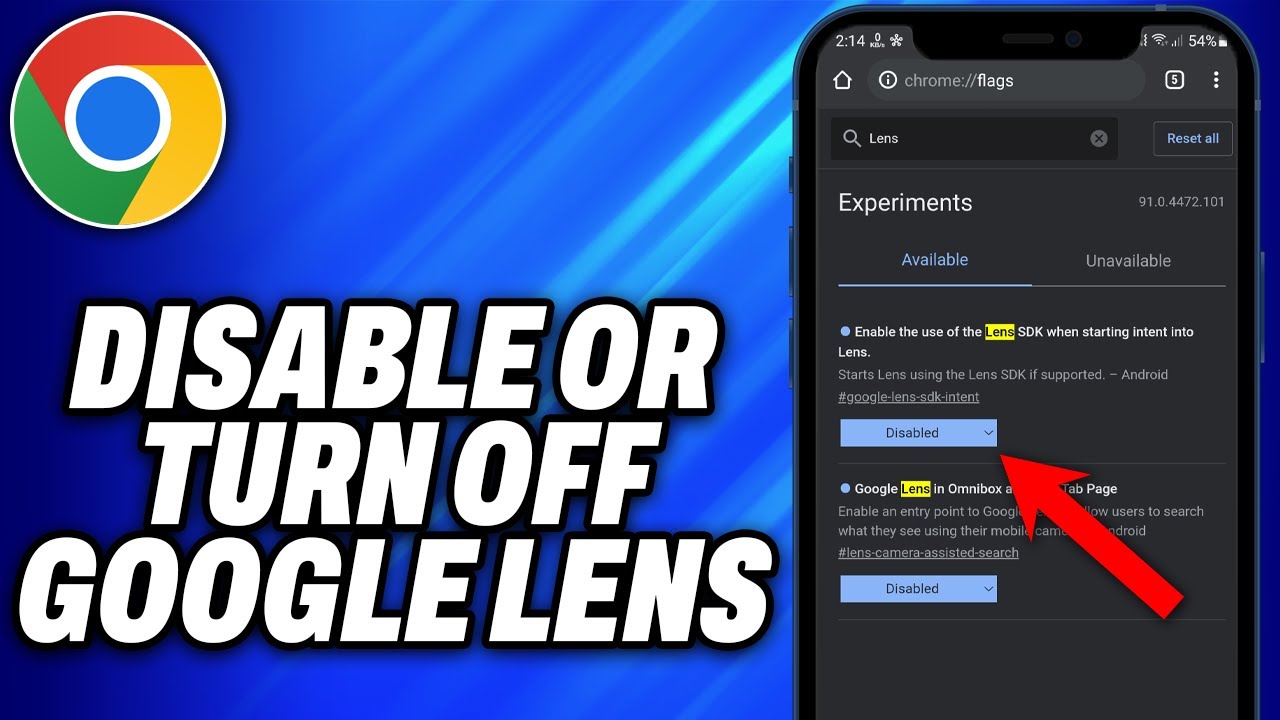 How To Disable or Turn Off Google Lensfrom Google Chrome (2025) - Easy ...