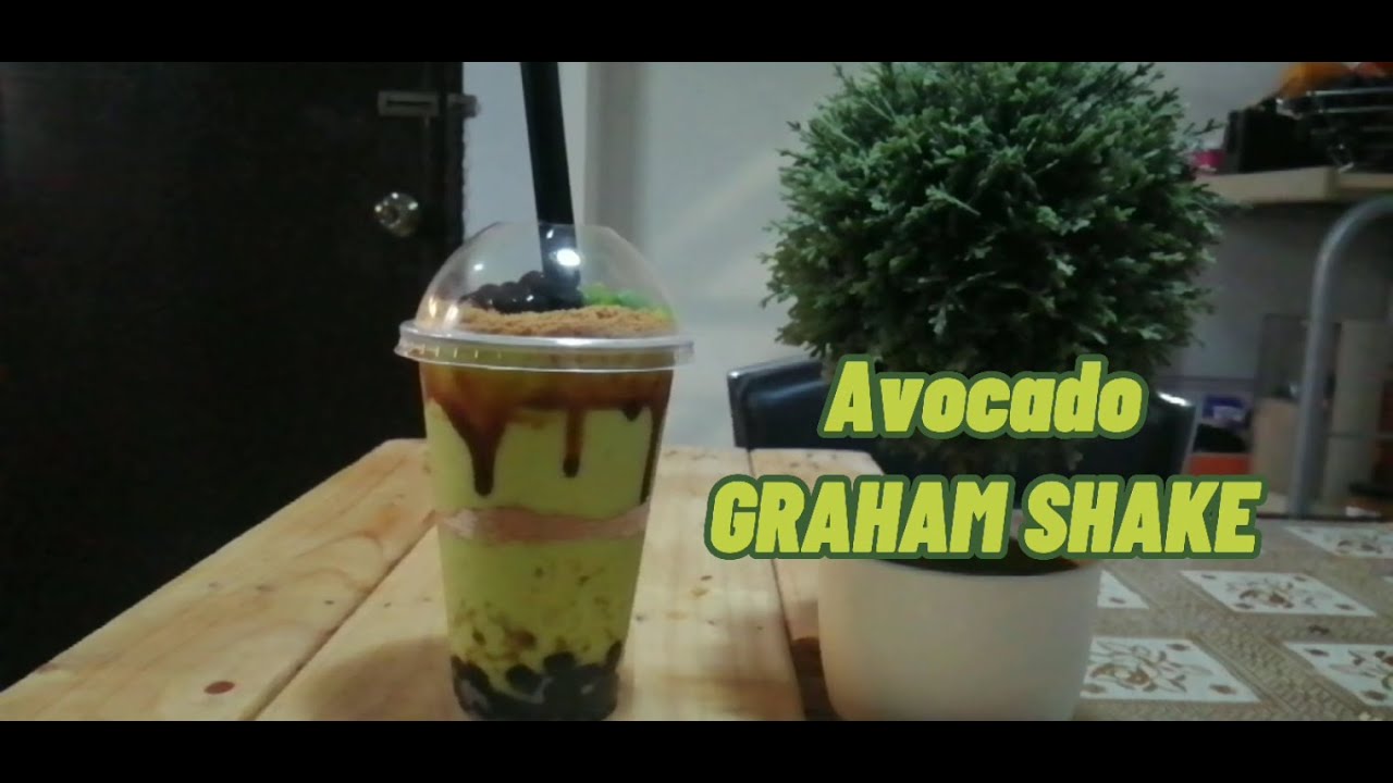 HOW TO MAKE AVOCADO GRAHAM SHAKE/ EASY STEPS - YouTube