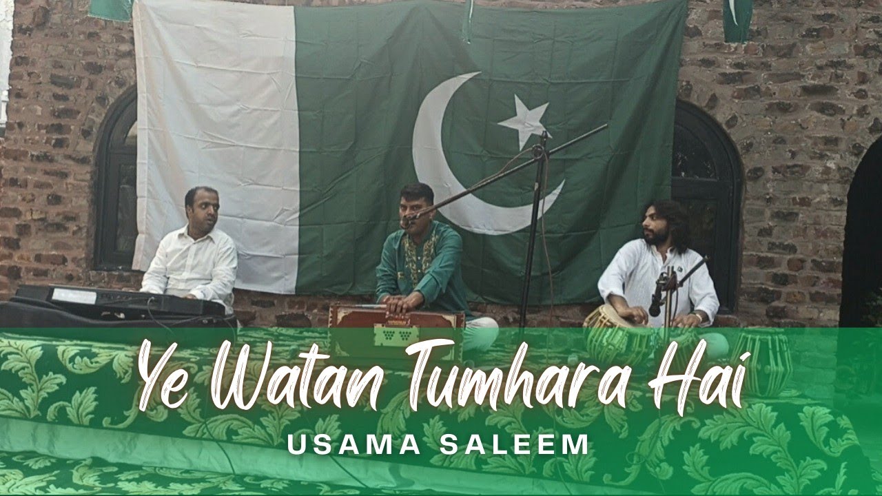 Ye Watan Tumhara Hai | Pakistan | Usama Saleem | National Song - YouTube