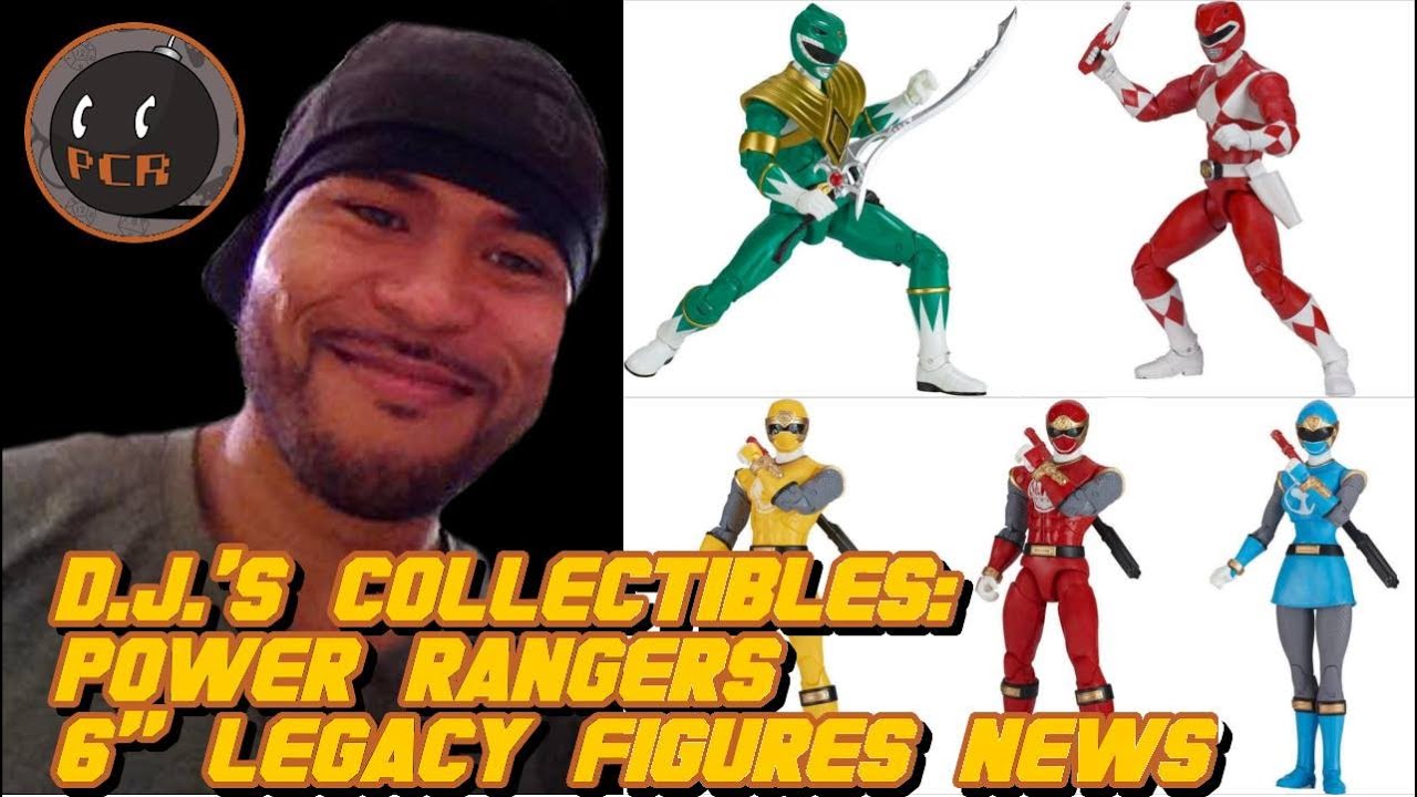 Power Rangers Legacy 6 Inch Figures News | DJ's Collectibles | Pop ...
