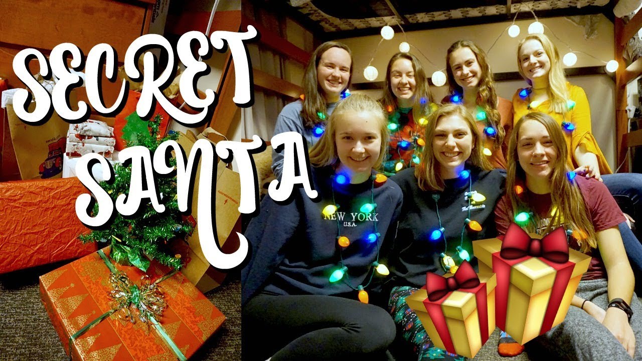 OPENING OUR SECRET SANTA GIFTS | VLOGMAS DAY 12 - YouTube