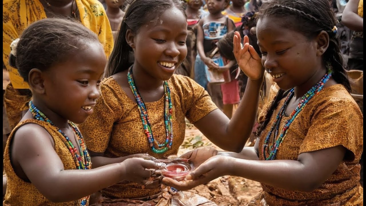 Girls for Men: How the Krobo Tribe Grooms Girls for Marriage - YouTube