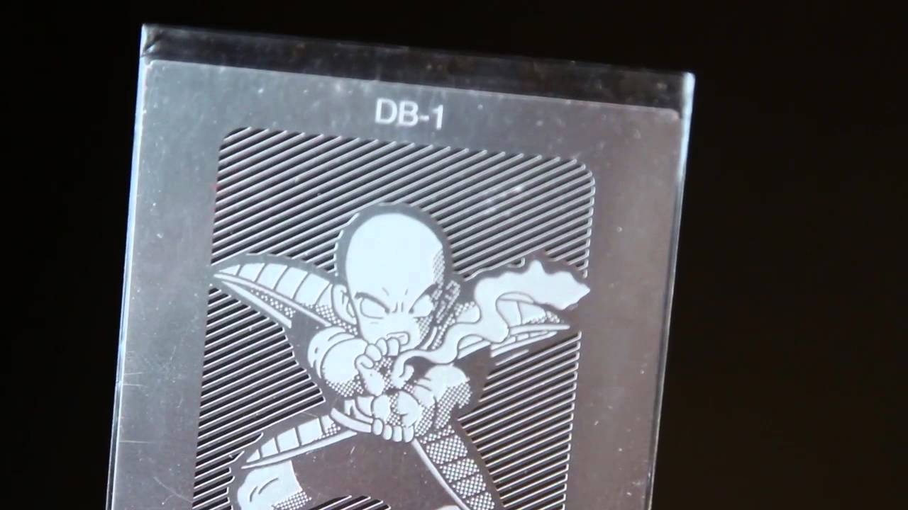 cartes dragon ball metal cards - YouTube