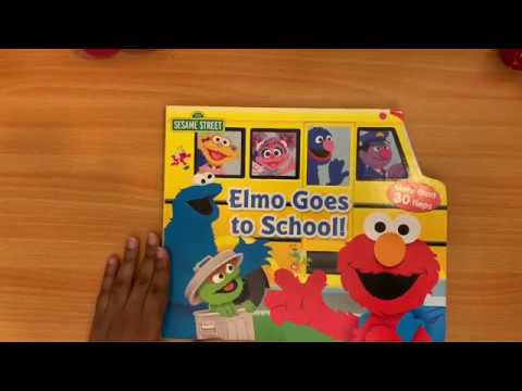 Elmo Goes To School | Children’s Books Read Aloud - YouTube