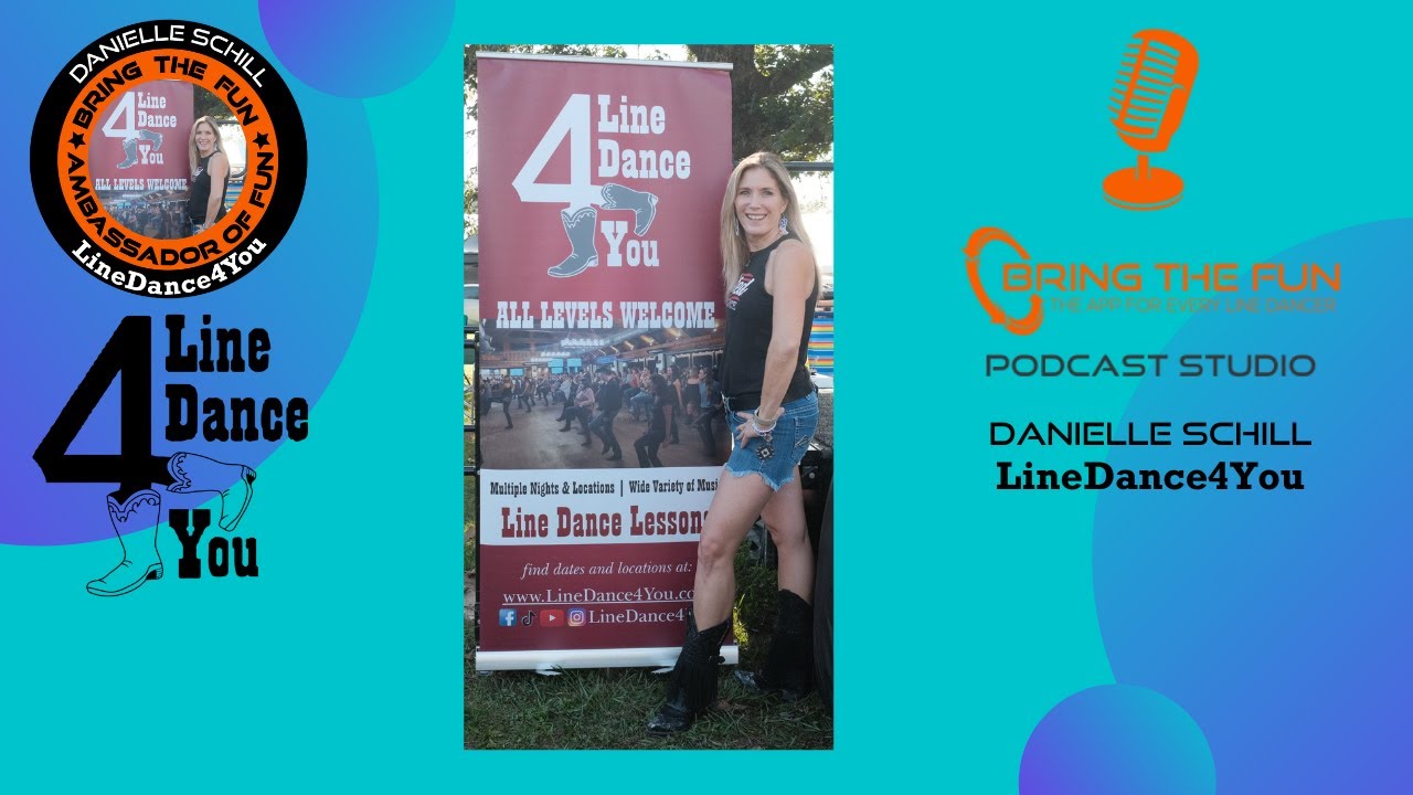 Bring The Fun Podcast 009 - Danielle Schill - LineDance4You October ...