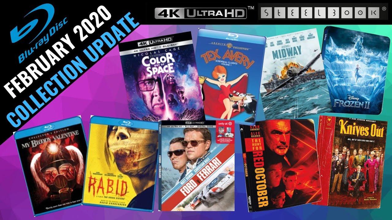 February 2020 Blu-ray + 4K Collection Update - YouTube