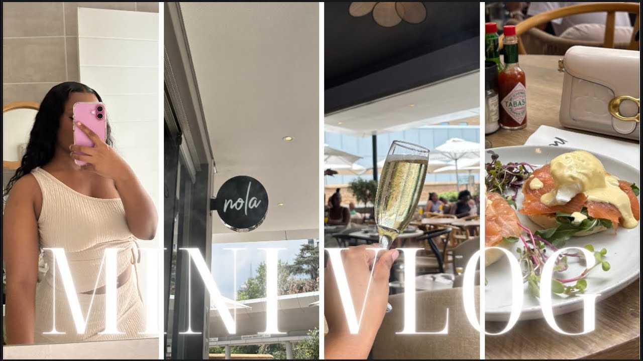 MINI VLOG EP2 | grwm + brunch @ Nola Sandton - YouTube