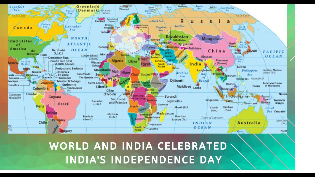 World And India Celebrated India's Independence Day - YouTube