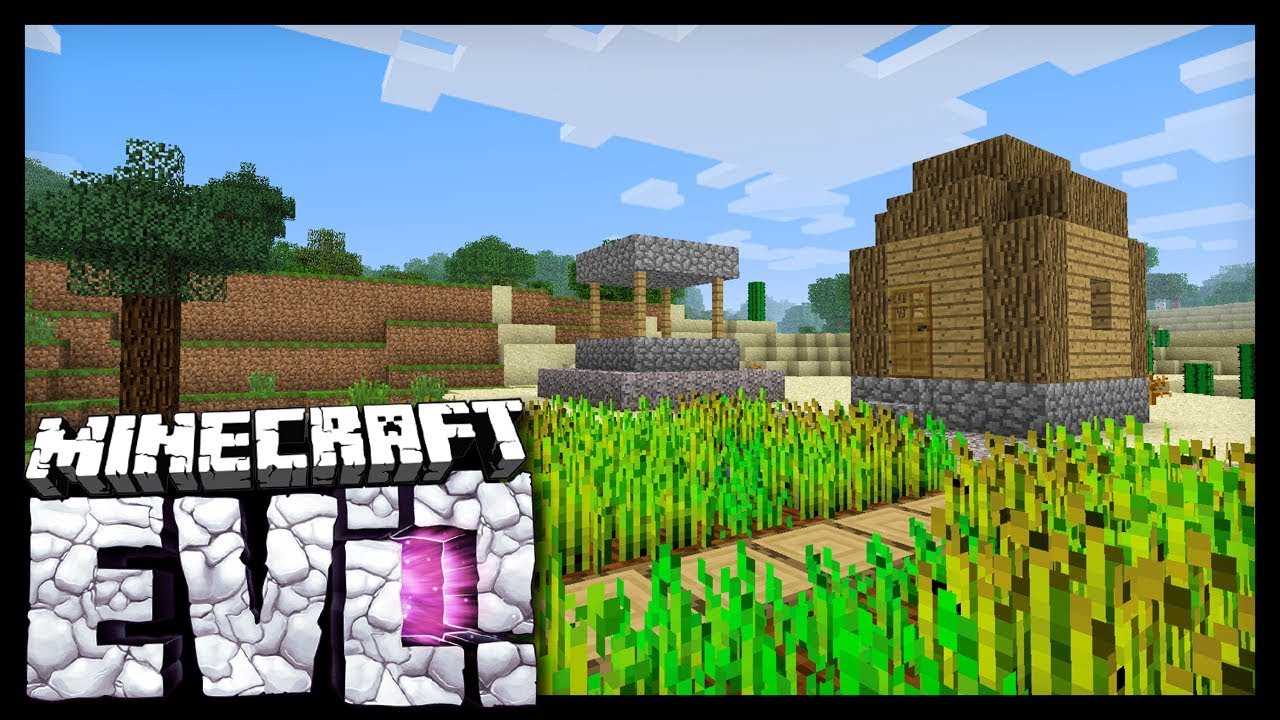 I FOUND A VILLAGE ... KIND OF?! - Minecraft Evolution SMP - #32 - YouTube