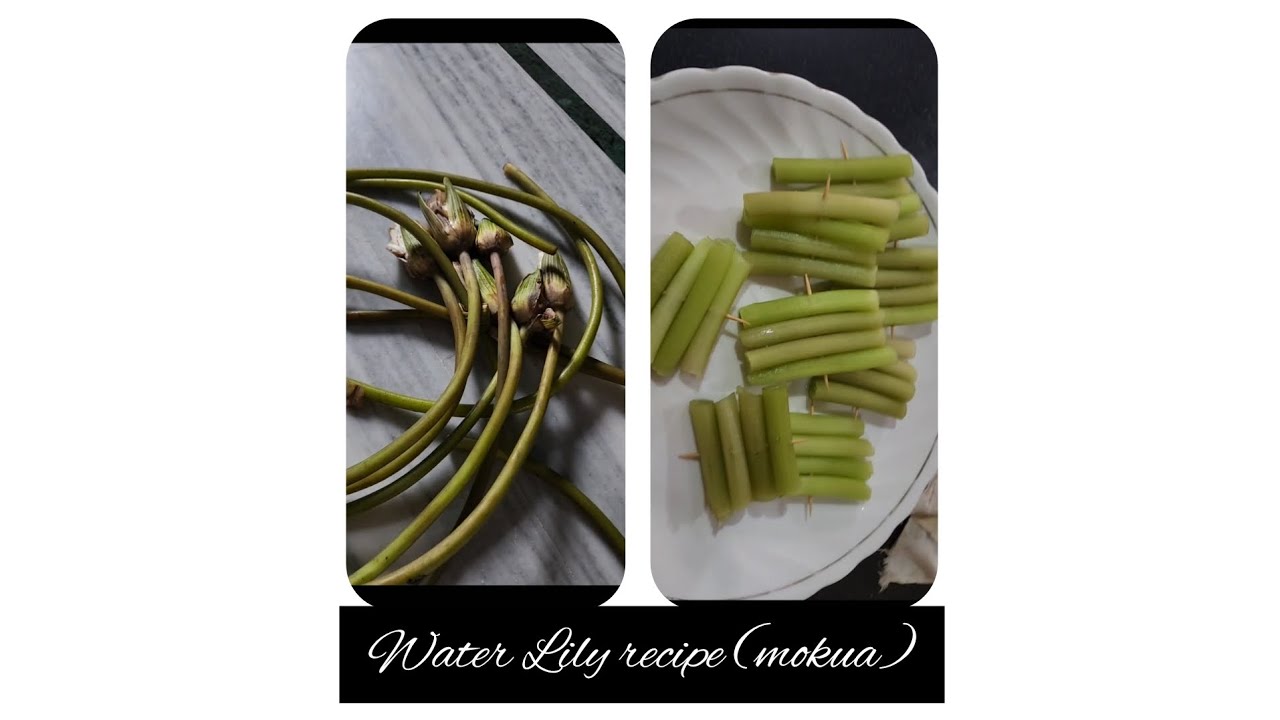 water Lily recipe (Mokua) - YouTube