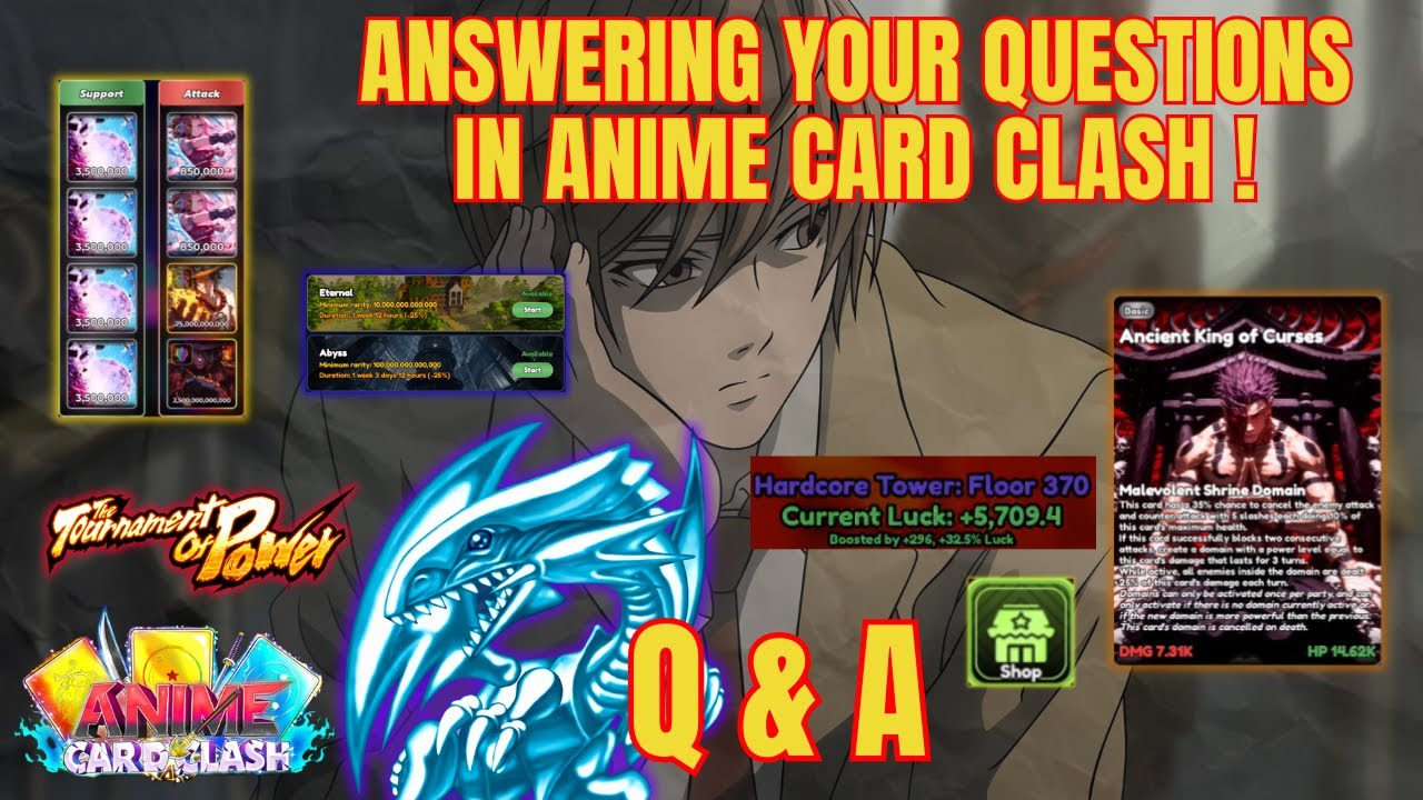 EVERYTHING YOU Want To Know About Anime Card Clash - Answering Your ...