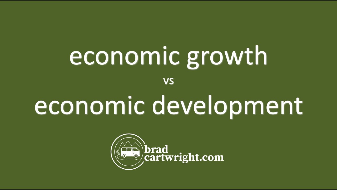What is Economic Growth vs. Economic Development? | IB Microeconomics ...