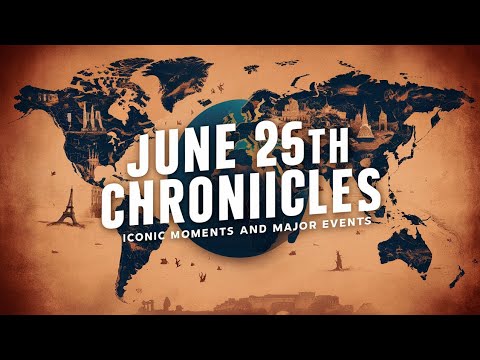 June 25th Chronicles : Iconic and Major Events - YouTube