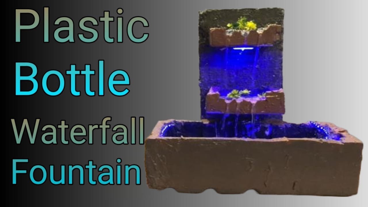 Styrofoam fountain // styrofoam concrete fountain // styrofoam ...