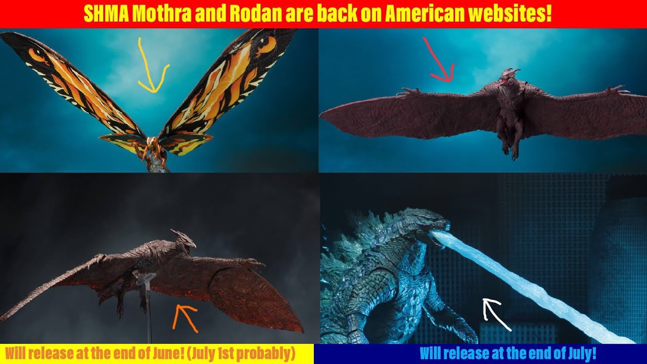 Pre-ordering Neca Rodan! | Godzilla king of the monsters figure news ...