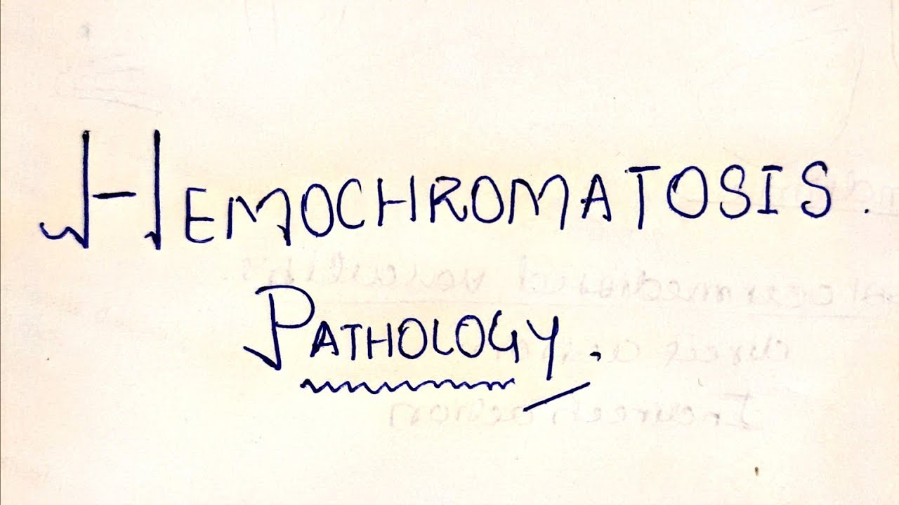 hemochromatosis full explanation liver pathology part 4 pathoma - YouTube