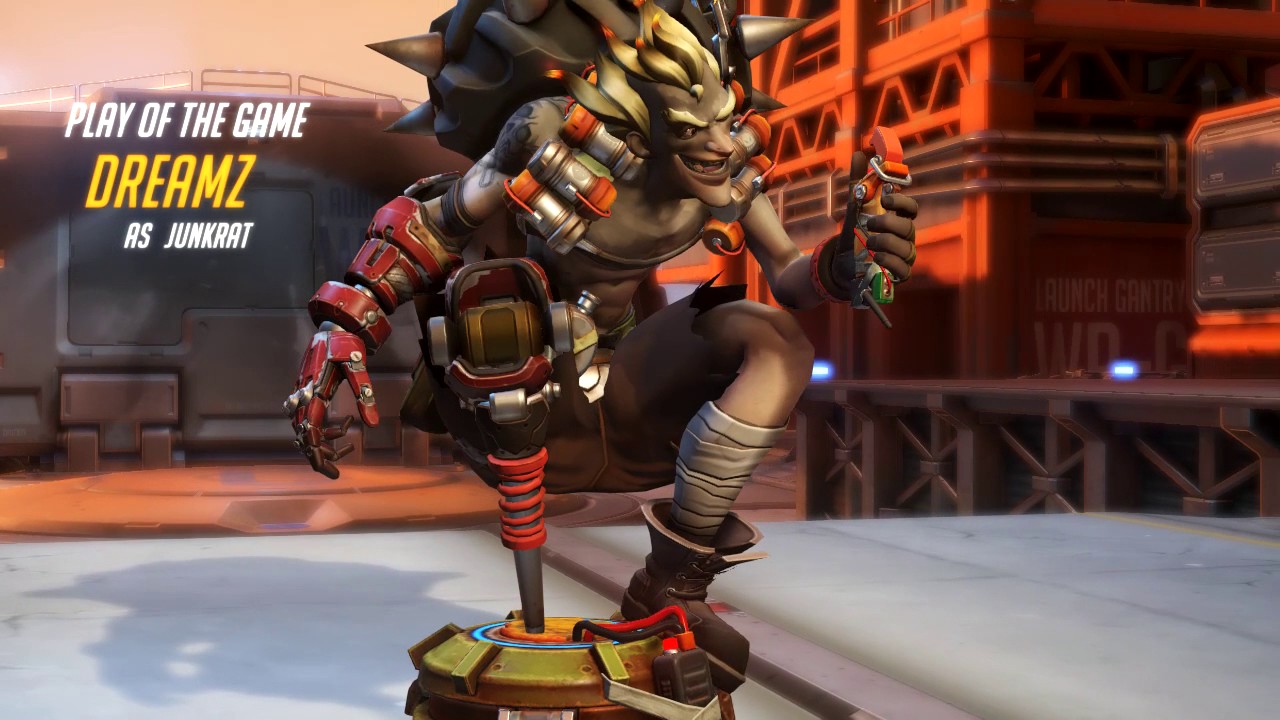 Overwatch Sick Junkrat ult. - YouTube