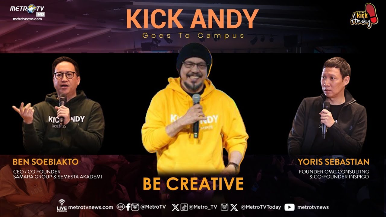 Kick Andy - Be Creative - YouTube