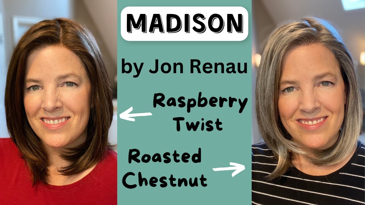 MADISON by Jon Renau in Raspberry Twist, 6/33 & Roasted Chestnut, 39F38 ...