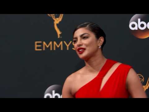 Priyanka Chopra (Emmy's Arrival 2016) | ScreenSlam