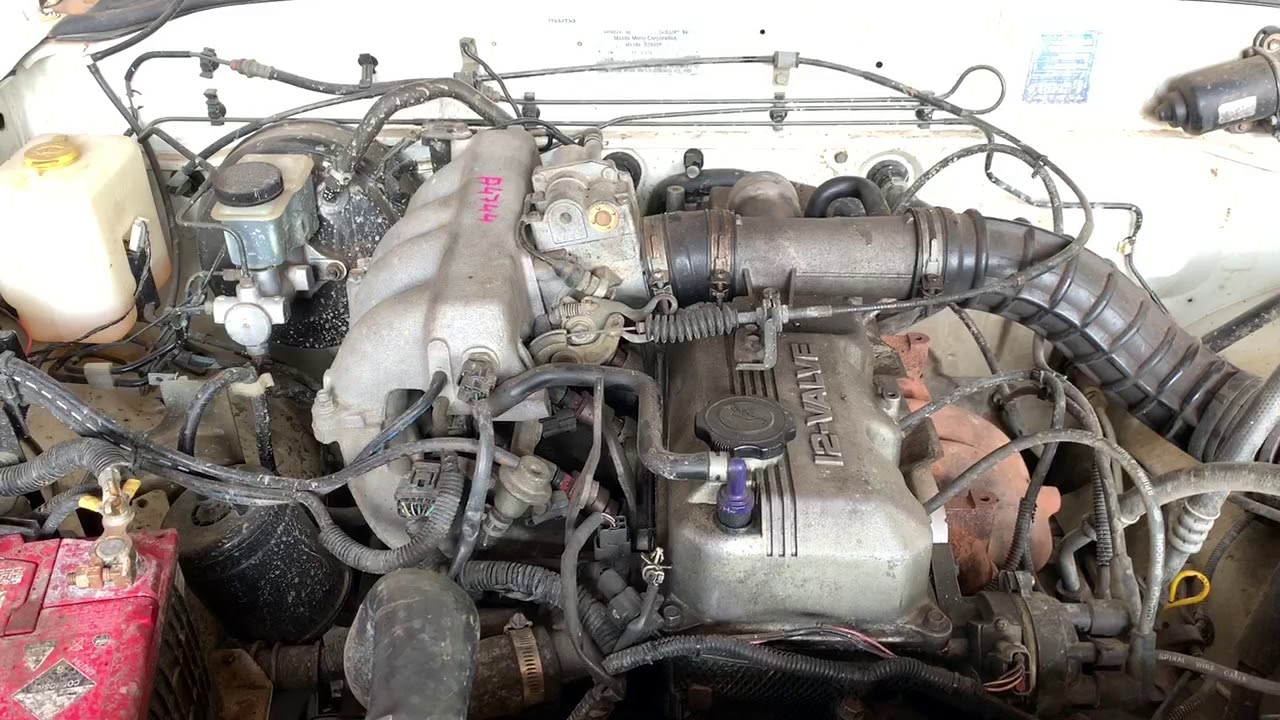 a4744 - Mazda Bravo G6 Engine Start Up - YouTube