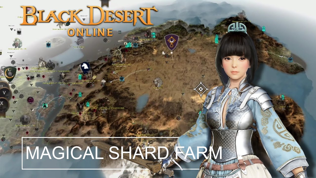 How To Get Magical Shard And Black Magic Crystal | Black Desert Online ...
