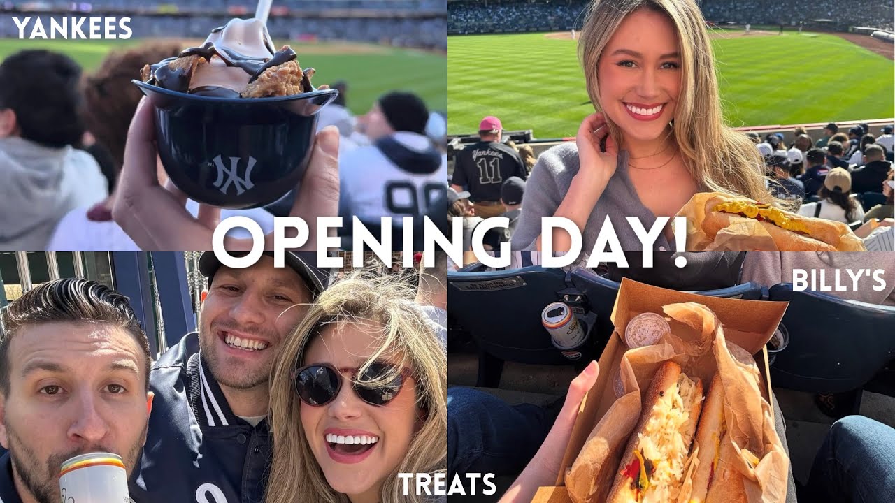 Inside Opening Day at Yankee Stadium VLOG🧢 | Yankees Fans Go Wild! - YouTube