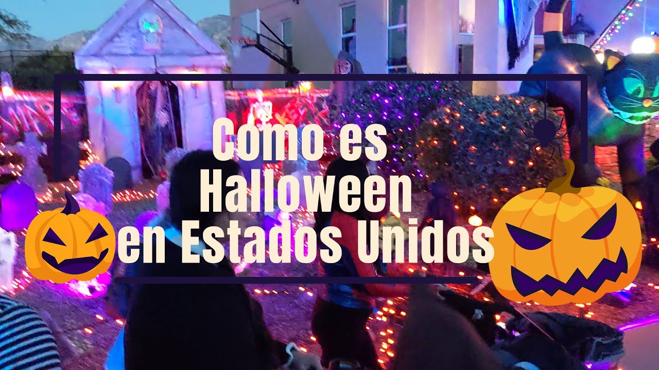 Como es #Halloween en Estados Unidos - YouTube