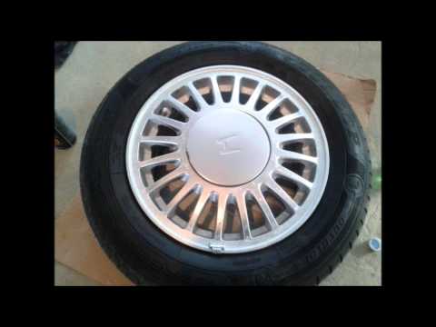Acura Legend wheels refresh home made - YouTube