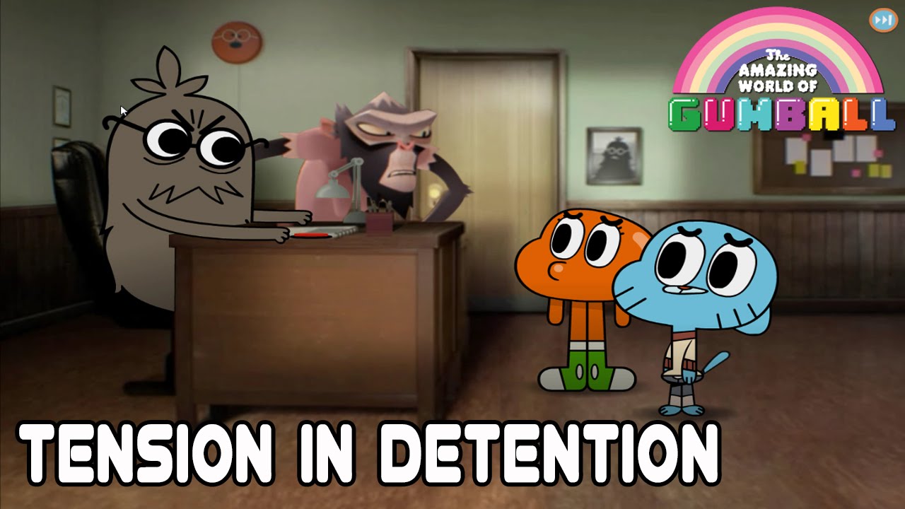 The Amazing World of Gumball - Tension in Detention Gameplay Walkthroug ...