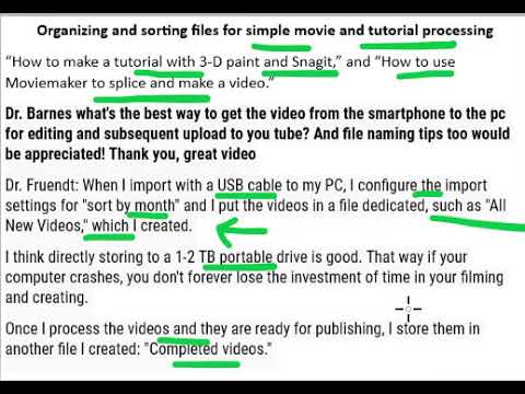 Beginner advice for creating low tech tutorials and videos - YouTube