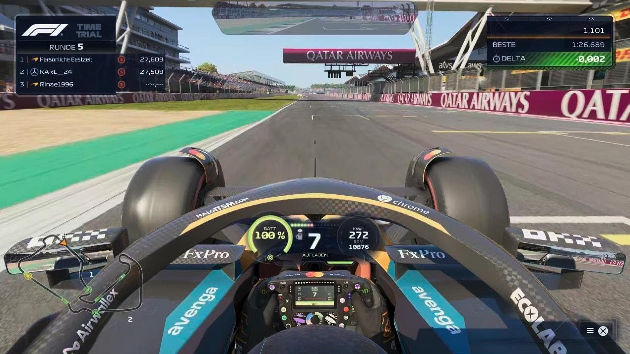 F1 25 Silverstone 🇬🇧 Hotlap + Setup 1:26.626 (P3 on PS) - YouTube