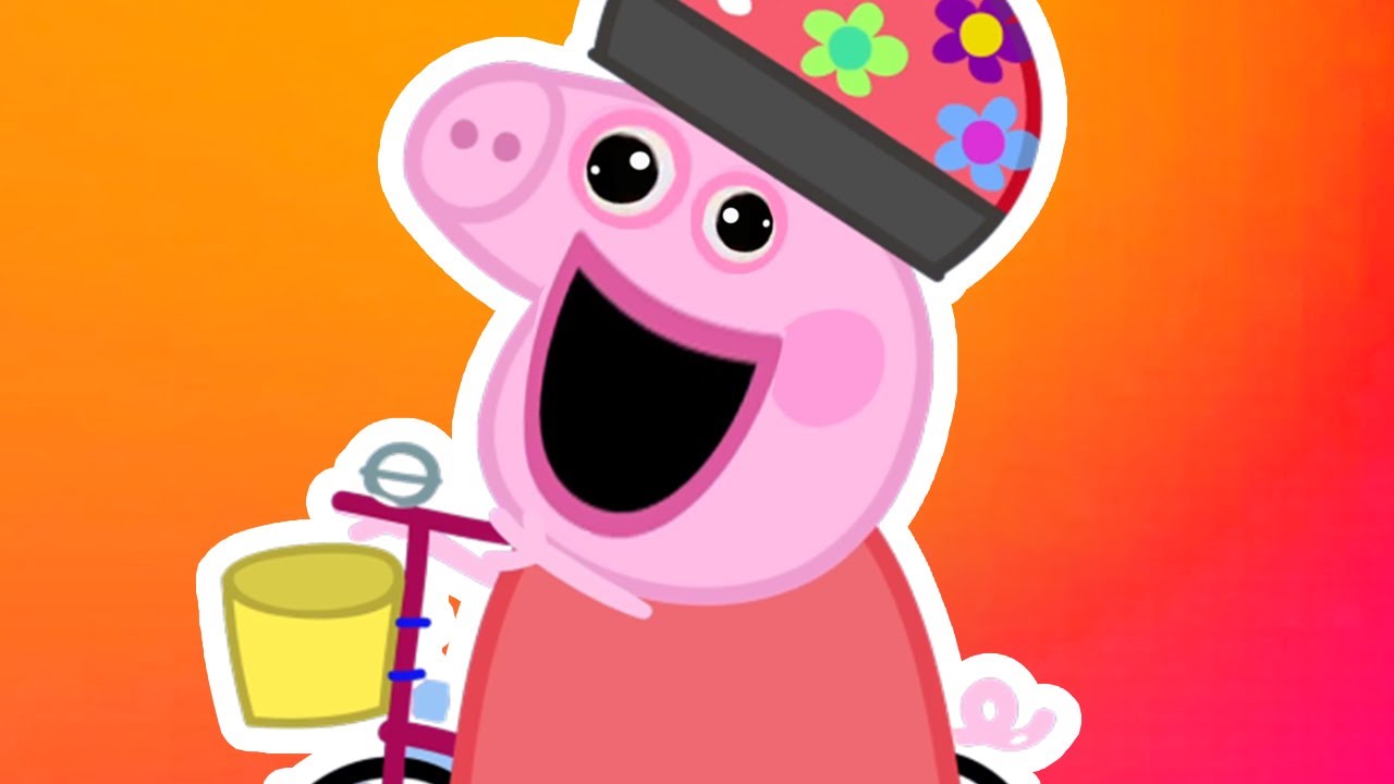 PEPPA PIG LOVES BICYCLES - YouTube