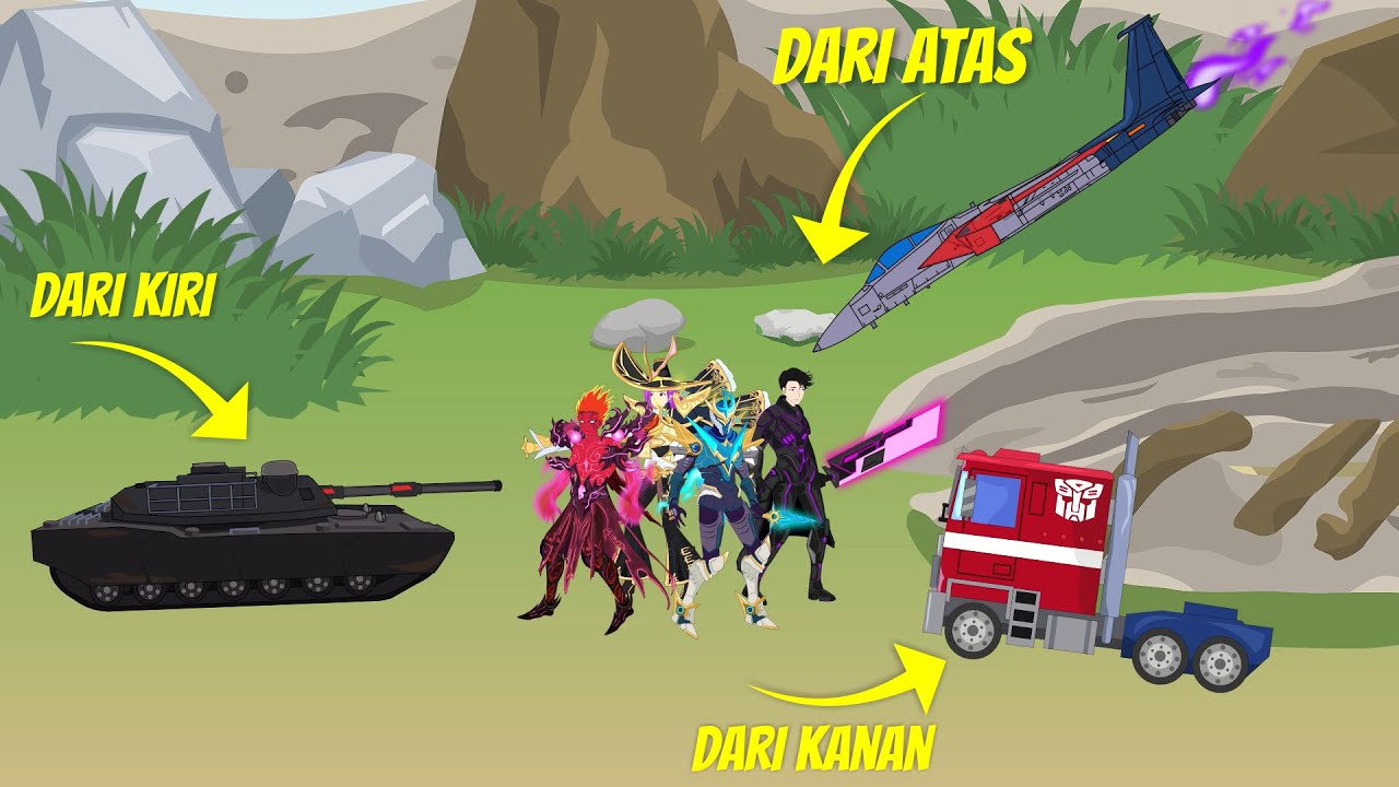Mobile Legends Animation | Combo Epic Comeback Squad Skin Transformers ...